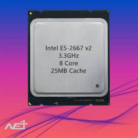 سی پی یو سرور Intel Xeon Processor E5 2667 V2 نت یک فروش تجهیزات شبکه تلفن ویپ ، سرور و