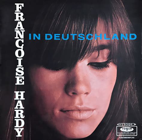 Album Cover In Deutschland Françoise Hardy 1965 Ryersekegermanicus