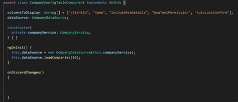 How Can I Refresh Angular Material Table Data Back To It S Initial