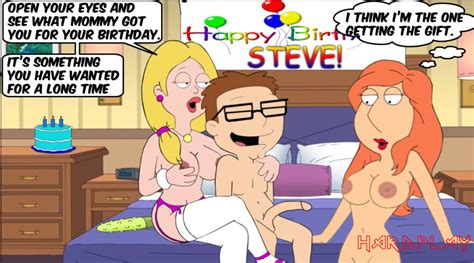 Rule 34 Accurate Art Style American Dad Big Breasts Big Penis Breasts