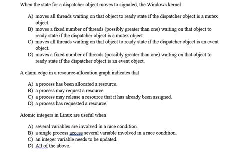 Solved In A System That Uses Deadlock Detection Algorithm
