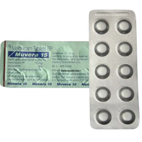 Meloxicam Tablet Meloxicam At Rs 105strip Antineoplastic