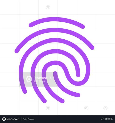 Fingerprint Security Animated Icon Free Download User Interface