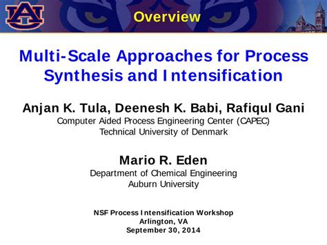 pdf multi scale approaches for process synthesis and intensification