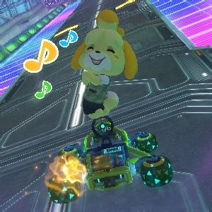Filemk8 Isabelle Kart Trick 1png Super Mario Wiki The Mario