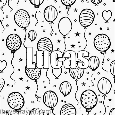Free Printable Pdf Lucas Coloring Pages Download Now