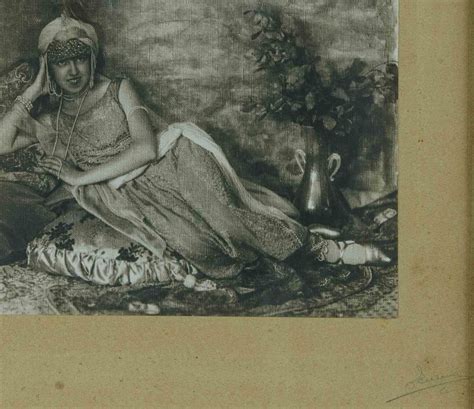 Unknown Arabic Girl Photograph Early 20th Century For Sale At