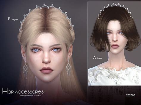 Sims 4 Cc Free Custom Headbands And Hairbands Fandomspot
