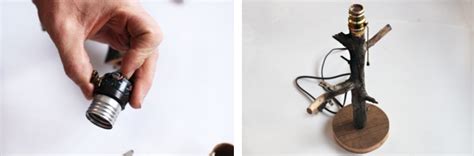 DIY Branch Table Lamp The Merrythought