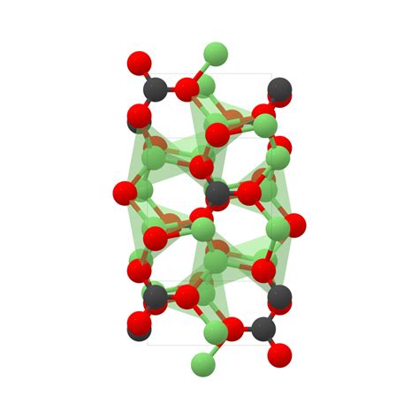 Calcium Carbonate Crystal Structure