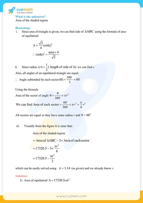Ncert Solutions Class 10 Maths Chapter 12 Exercise 123 Areas Related