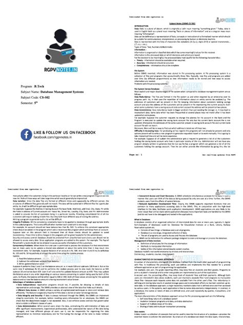 Database Compressed Pdf