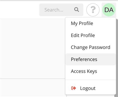 Preferences Teamscale Docs