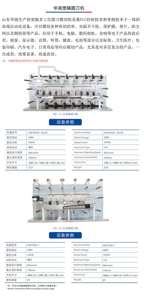 华滋宽幅圆刀机 3c行业 山东华滋自动化技术股份有限公司
