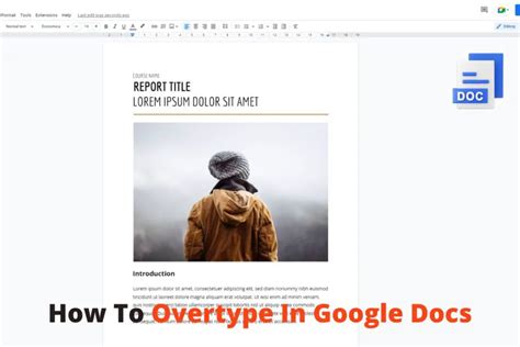How To Overtype In Google Docs Quickly And Easily The Productive