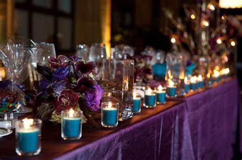 Purple And Teal Themed Event On Pinterest Purple Teal Teal And Wedding Colors Purple