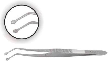 Orimed Pęseta Do Przenoszenia Materiału Kostnego Zagięta Dł 17 Cm