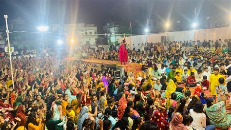 Nishan Yatra Taken Out During The Day Khatu Shyam Bhajan Evening