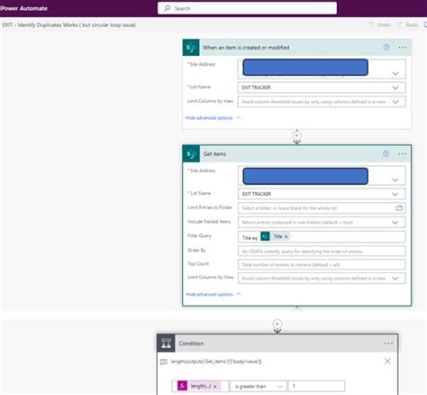 Loops Power Automate Flow Identify Duplicates In A Microsoft List