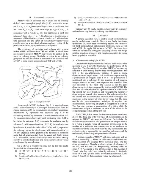 A New Multiple Traveling Salesman Problem Pdf Genetics Science