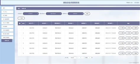 springboot毕设项目美发店会员管理系统y71a1（java vue mybatis maven mysql） 美容美发管理系统的设计实现源代码 csdn博客