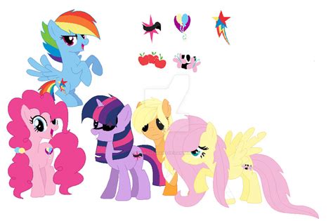 My Mlp Alternate Universe By Missrosedraws On Deviantart