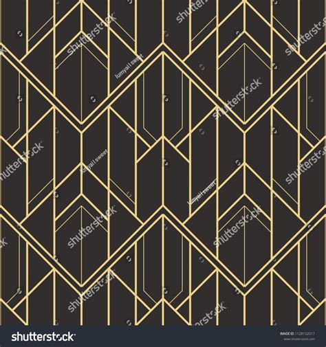 Abstract Geometric Tiles Pattern