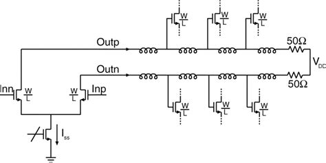 Open Drain Driver For Distributed Select Circuit Download Scientific Diagram