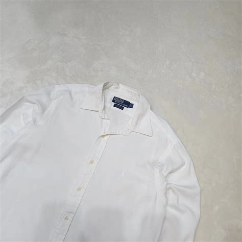 폴로 랄프로렌 흰색 셔츠 후루츠패밀리