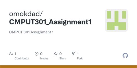 Github Omokdadcmput301assignment1 Cmput 301 Assignment 1