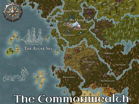 Cw Map By Oakshelf R Civcommonwealth