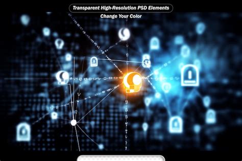 Premium Psd Social Communication And Networking