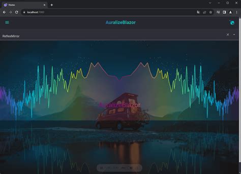 blazor audio visualizer r blazor