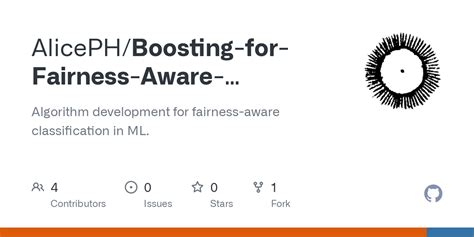 Github Alicephboosting For Fairness Aware Classification Algorithm