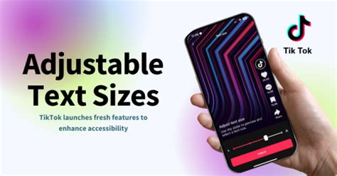TikTok Boosts Accessibility With New Text Size Options Centre For Accessibility Australia