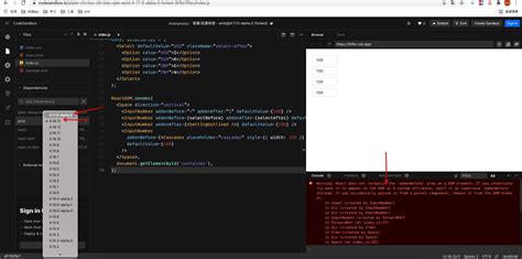 InputNumber 组件 addonBeforeaddonAfter ts报错 Issue ant design ant design GitHub