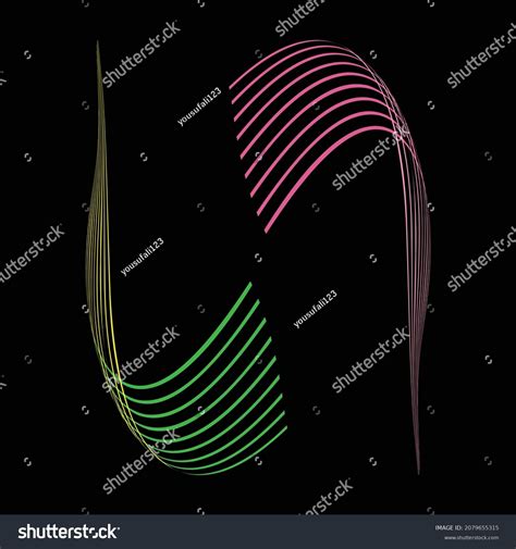 Lines Twist Vector Eps Design Stock Vector Royalty Free 2079655315