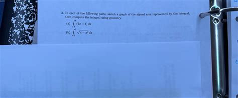 Solved In Each Of The Following Parts Sketch A Graph Of The