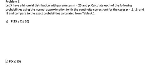 solved problem 1 let x have a binomial distribution with parameters n