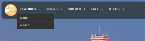 Javascript Drop Down Menu Disappearing When Mousing Over Second Menu Option Stack Overflow