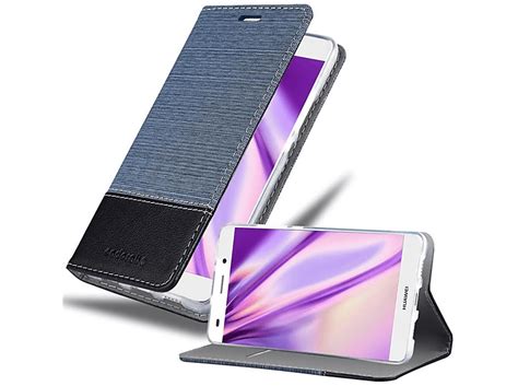 Funda Para M Vil Cadorabo Funda Protectora De Estilo Vaquero Compatible Con Huawei P Lite