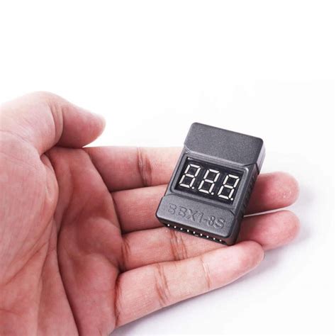 Kayhobbis Onlineshop For Rc Cars Drift Crawler Hard Case 1 8s Lipo Battery Voltage Meter