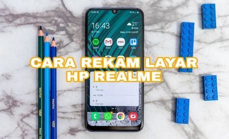 Cara Merekam Layar Hp Realme Tanpa Aplikasi Dengan Suara
