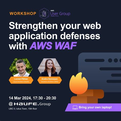 Lucian P On Linkedin Awscommunity Awscommunitybuilders Awsusergroups Waf Haufegroup