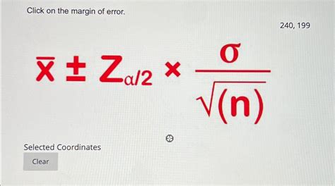 Solved x Zα2σ n 2 Chegg com