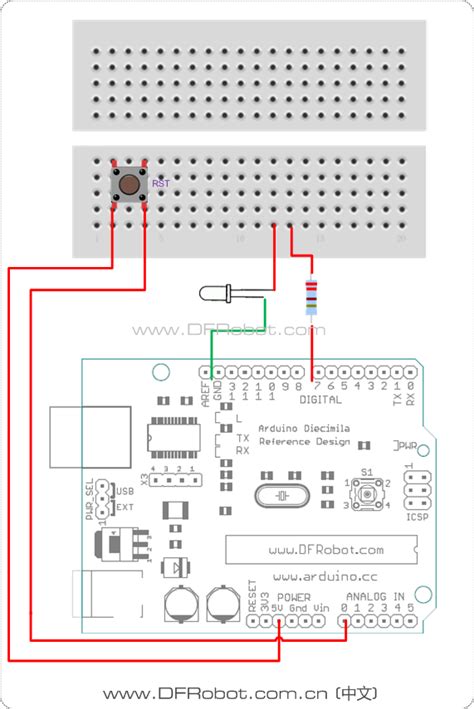 Button Control Lesson DFRobot