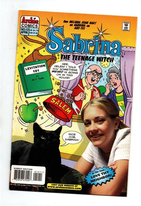 Sabrina The Teenage Witch Melissa Joan Hart Photo Cover Archie Nm Comic Books