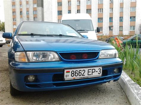 Фальш решетка радиатора — Nissan Almera I (N15), 1,6 л, 1998 года ...