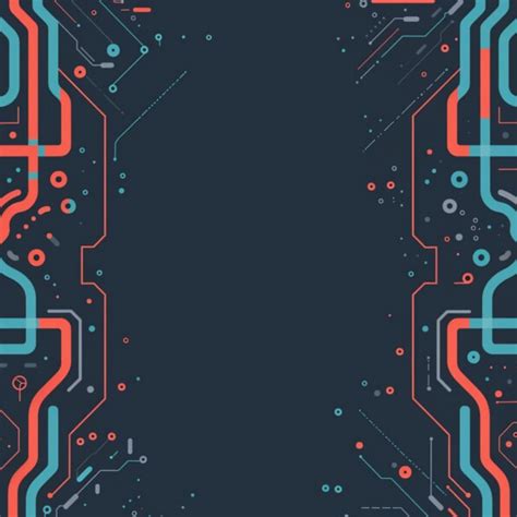 Download Abstract Circuit Board Pattern With Red Blue And Green Lines Backgrounds Online