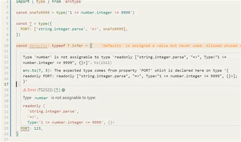 `tegerparsed` With Limits Arktype